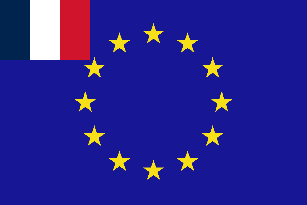 Drapeaux-Flags - UE - France